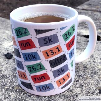 'Running so hard, Running so awesome' running mug - Art Of Your Success